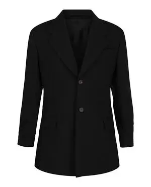FERRAGAMO Notched Lapel Wool Blazer