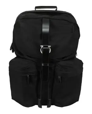 FERRAGAMO Nylon Gancini Technical Backpack - Black