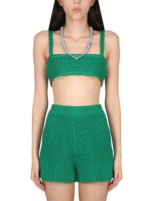 Alanui Palm Springs Bralette - Green