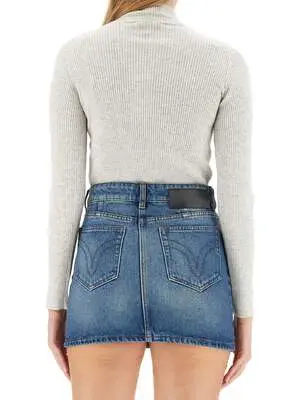 Maison Kitsuné Fox Patch Jersey - Grey