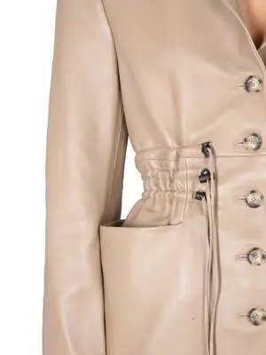 THE MANNEI Irbid Blazer Dress - Beige
