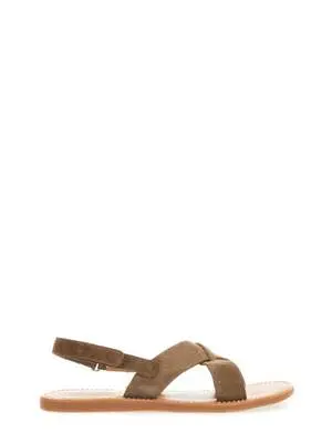POM D'API Plage Stitch Crossvelours Sandals