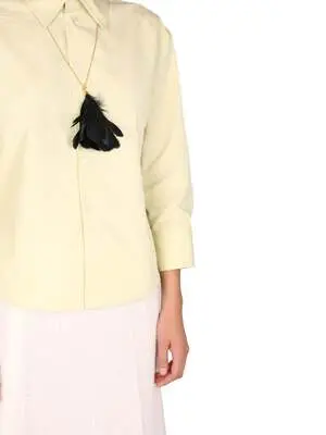 JIL SANDER Boxy Fit Shirt - Green