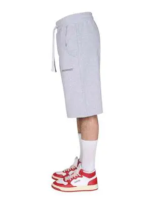 HINNOMINATE Logo Bermuda Shorts - Grey