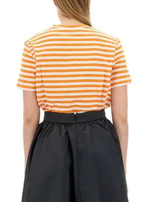 PATOU T-shirt With Logo - Multicolour