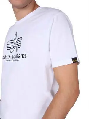 Alpha Industries T Shirt With Embroidered Logo
