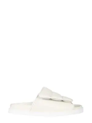 GIA BORGHINI Gia 3 Puffy Sandals - Ivory