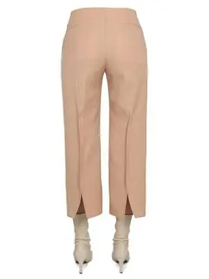 JIL SANDER Wool Pants - Beige