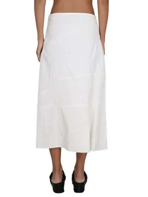 JIL SANDER Cotton Regular Fit Skirt