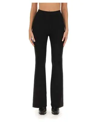 Stella McCartney Ribbed Wide Leg Pants