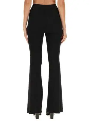Stella McCartney Ribbed Wide Leg Pants