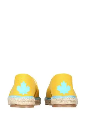 Dsquared2 Organic Canvas Espadrille - Yellow