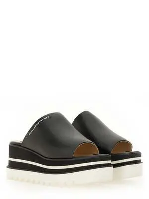 Stella McCartney Sandal Sneak Elyse Eco - Black
