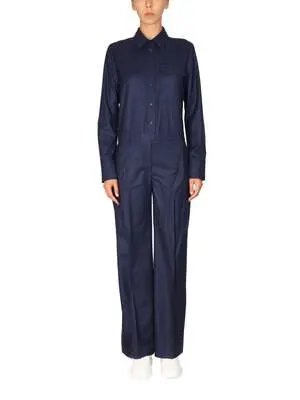 Stella McCartney Wool Jumpsuit - Blue