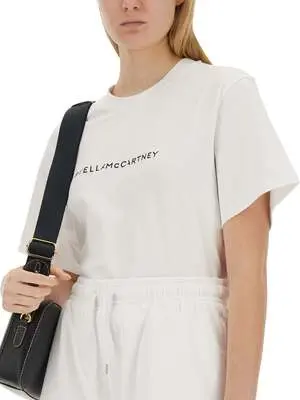 Stella McCartney T-shirt With Logo - White