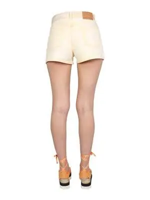 Stella McCartney Denim Shorts - Yellow
