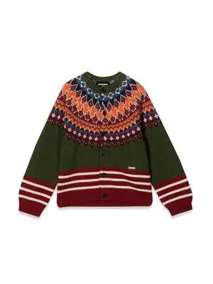 Dsquared2 Buttoned Cardigan - Multicolour