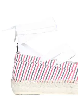 Thom Browne Seersucker Espadrilles - Multicolour