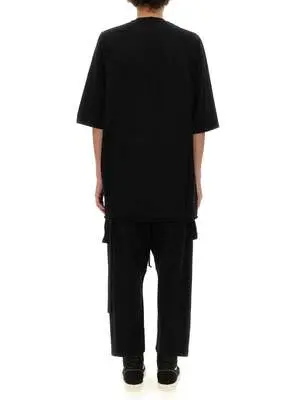 Rick Owens Cotton T Shirt - Black