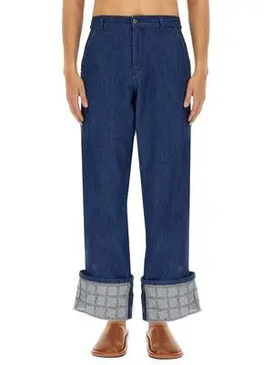 Jw Anderson Frill Jeans For Men