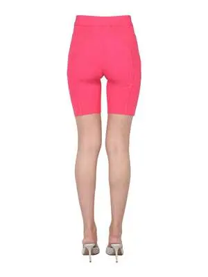 Helmut Lang Cyclist Bermuda Shorts - Fuchsia