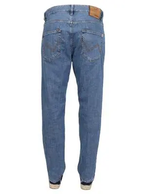 LARDINI Five-pocket Jeans - Denim