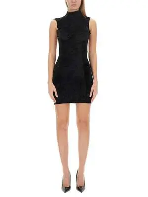 Black Sheath Mini Dresses
