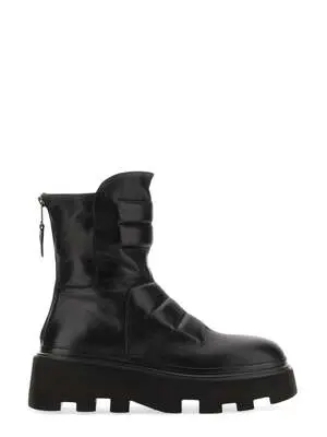 Elena Iachi Leather Boots - Black