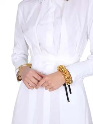 PATOU Pleated Shirt Dress