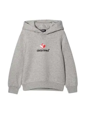 Dsquared2 Relaxed Fit Fleece Hoodie