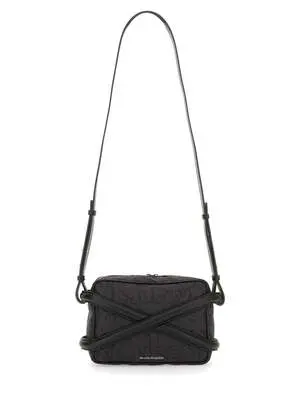 Alexander McQueen Camera Bag With Harness - Black