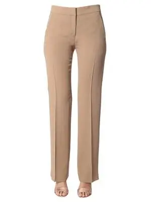 N°21 Pants With Side Band - Beige