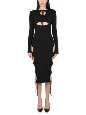ANDREÄDAMO Andreadamo Dress With Cut Out Details