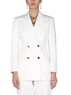 Alexander Mcqueen Double Breasted Blazers For Women