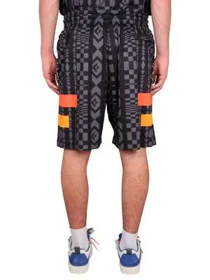 MARCELO BURLON COUNTY OF MILAN X Kappa Bermuda Shorts