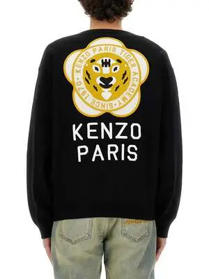 Kenzo Embroidered Tiger Academy Cardigan