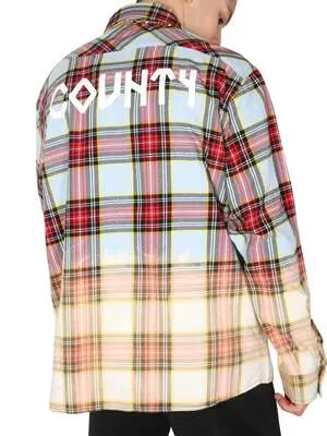 MARCELO BURLON COUNTY OF MILAN Shirt With Check Print - Multicolour