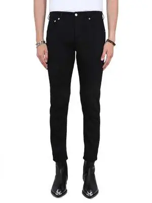 Alexander Mcqueen Button Detailed Jeans For Men