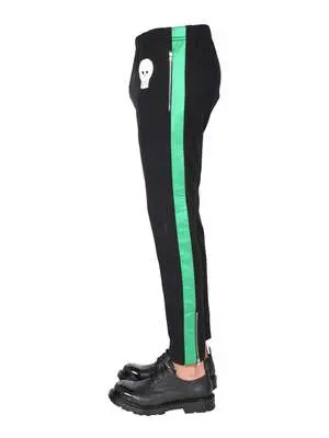 Alexander McQueen Alexander Mc Queen Jogging Pants With Embroidered Skull