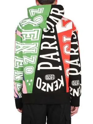Kenzo Flag Print Sweatshirt - Multicolour