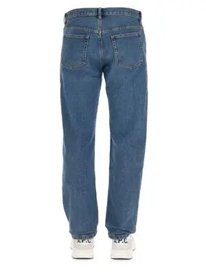 A.p.c. Straight Leg Jeans - Blue