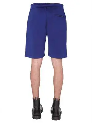 Alexander McQueen Embroidered Logo Shorts