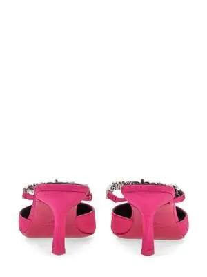 Alexander Wang Delphine Mules - Fuchsia