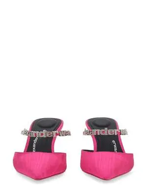 Alexander Wang Delphine Mules - Fuchsia