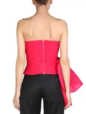 ANOUKI Bow Top - Fuchsia