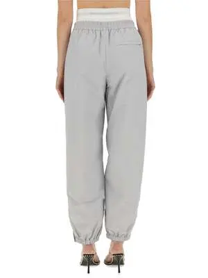 Alexander Wang Relaxed Fit Sports Pants With Integrated Underwear