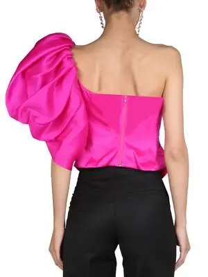ANOUKI One-shoulder Dress - Fuchsia