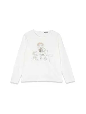 IL GUFO Printed T-shirt - White