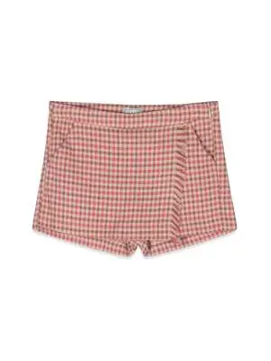 IL GUFO Checked Skirt Pants