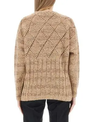 CORMIO Oversized Fit Jersey - Beige